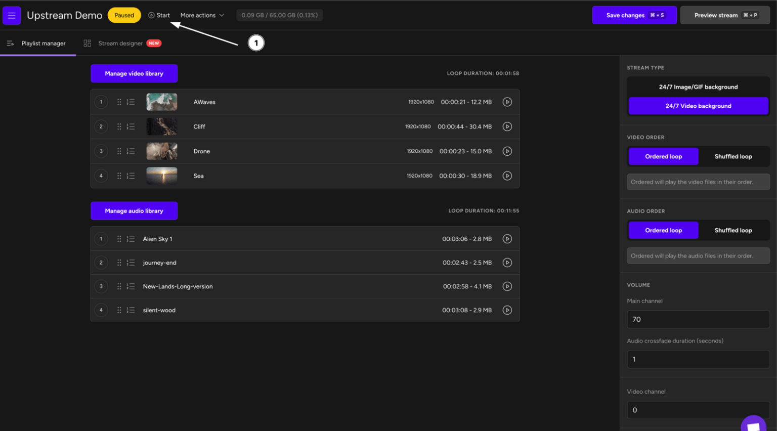 How to Set up Multiple 24/7 Live Streams and Double Growth - Upstream.so