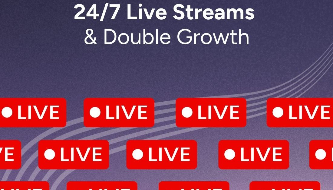 How to Set up Multiple 24/7 Live Streams and Double Growth - Upstream.so