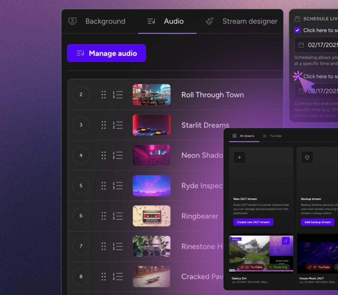 Easy Multistreaming | Stream to Twitch + YouTube + TikTok - Upstream.so